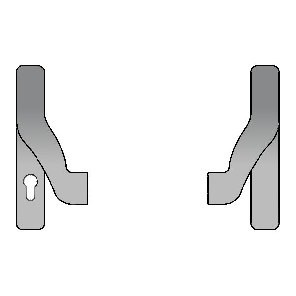 GU BKS Panic Bar Actuator To Suit Secury Panic E Multipoint Lock – West ...