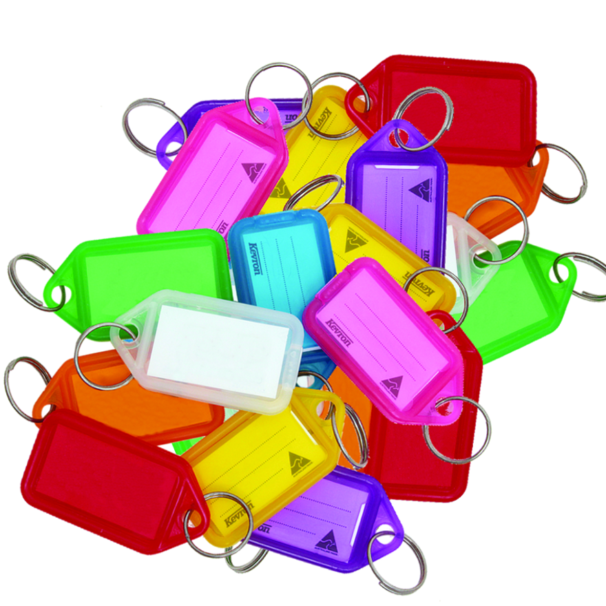 KEVRON ID30 Giant Tags Bag of 25 Assorted Colours – West Coast Hardware