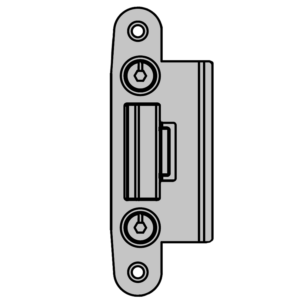 YALE Lockmaster AutoEngage Latch keep – West Coast Hardware