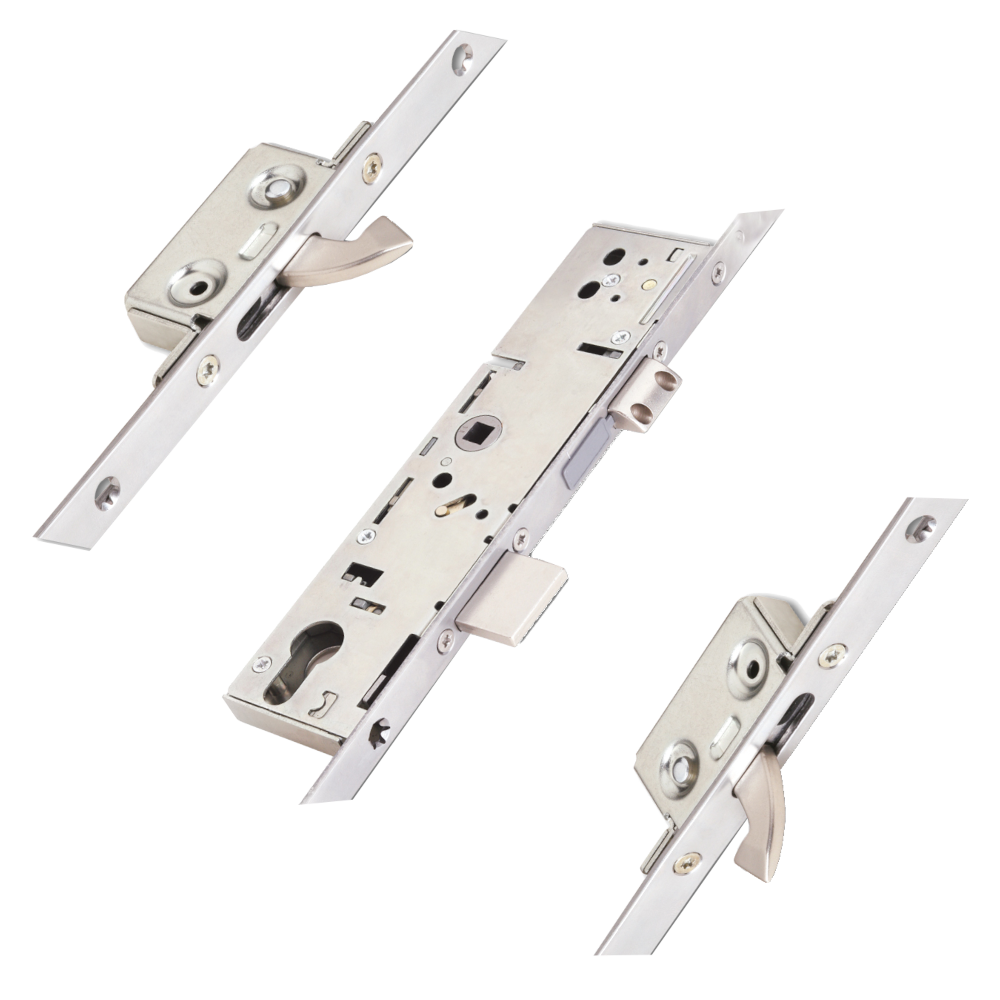 ERA 2 Small Hooks Split Spindle Latch & Deadbolt With 16mm Radius Face ...